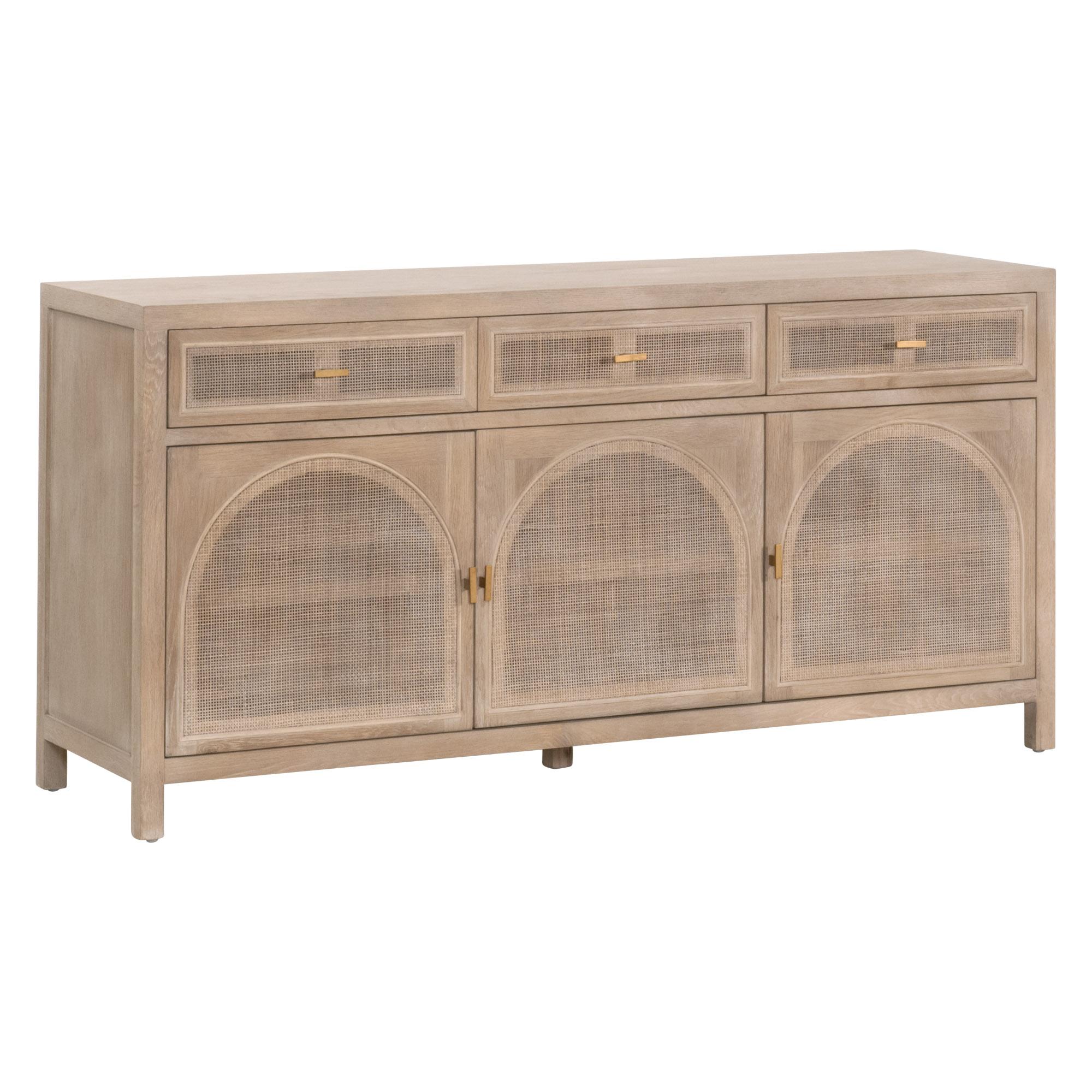 Cane buffet sideboard store
